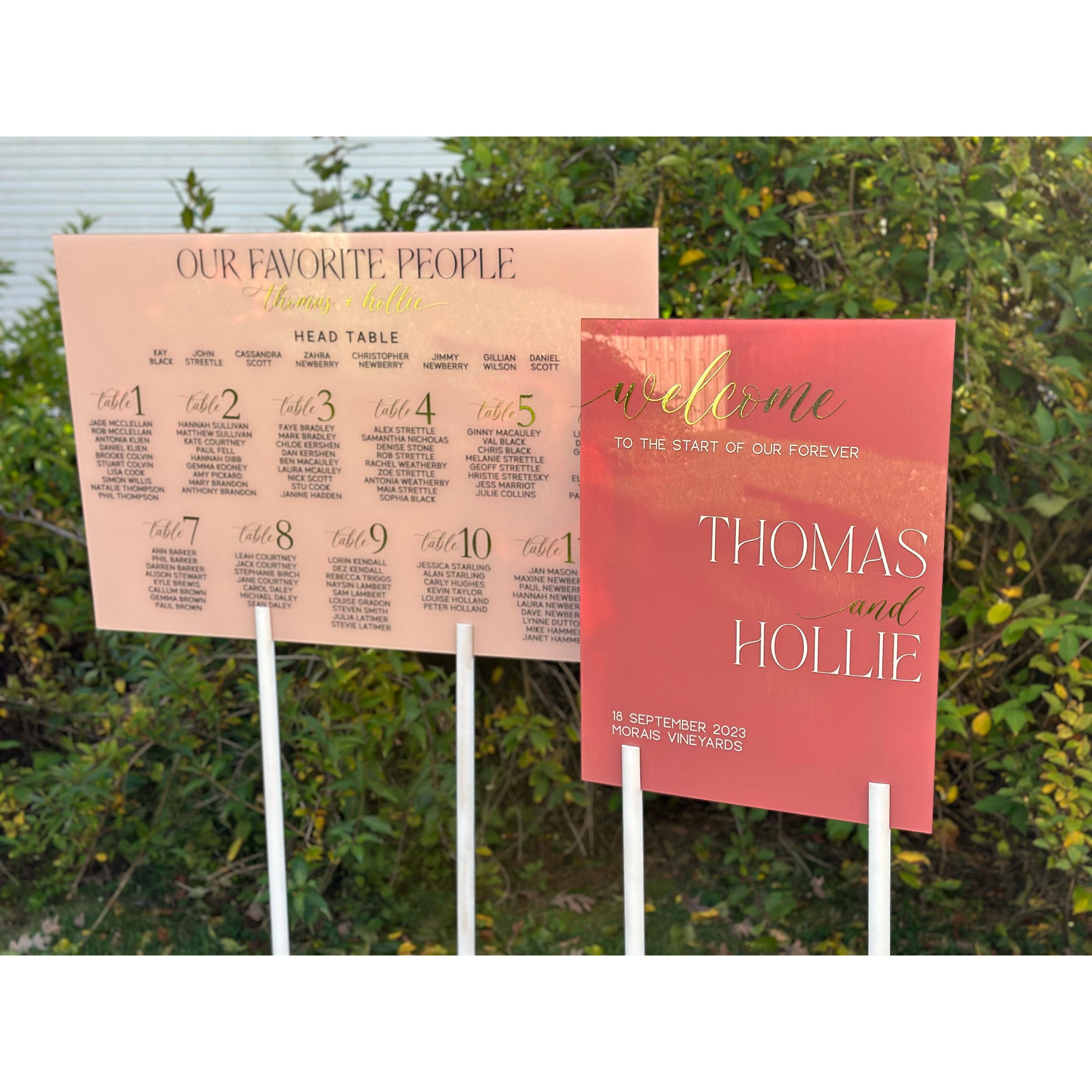 Acrylic Sign Packages | Eriell Creations